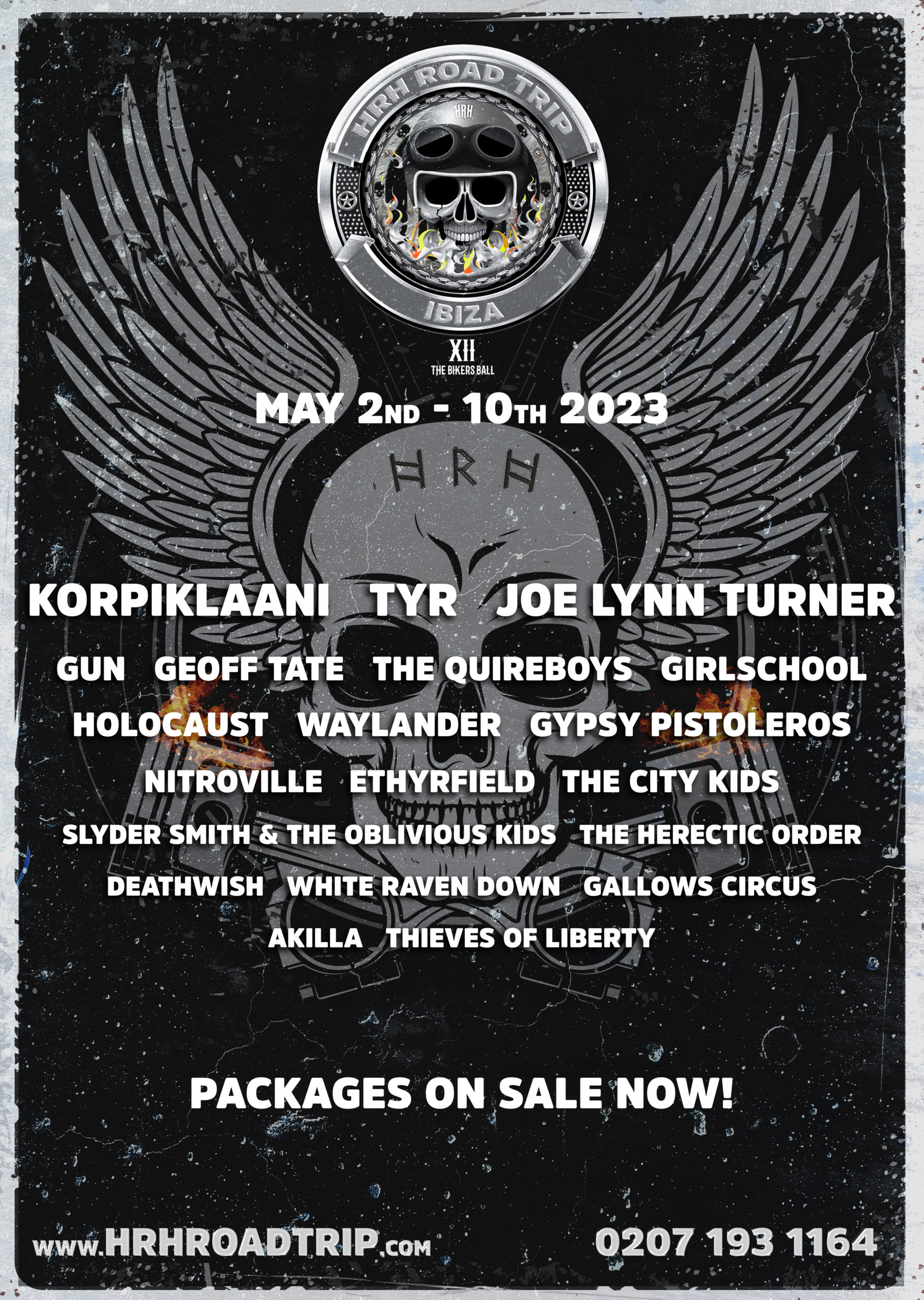 Line-Up – HRH Road Trip