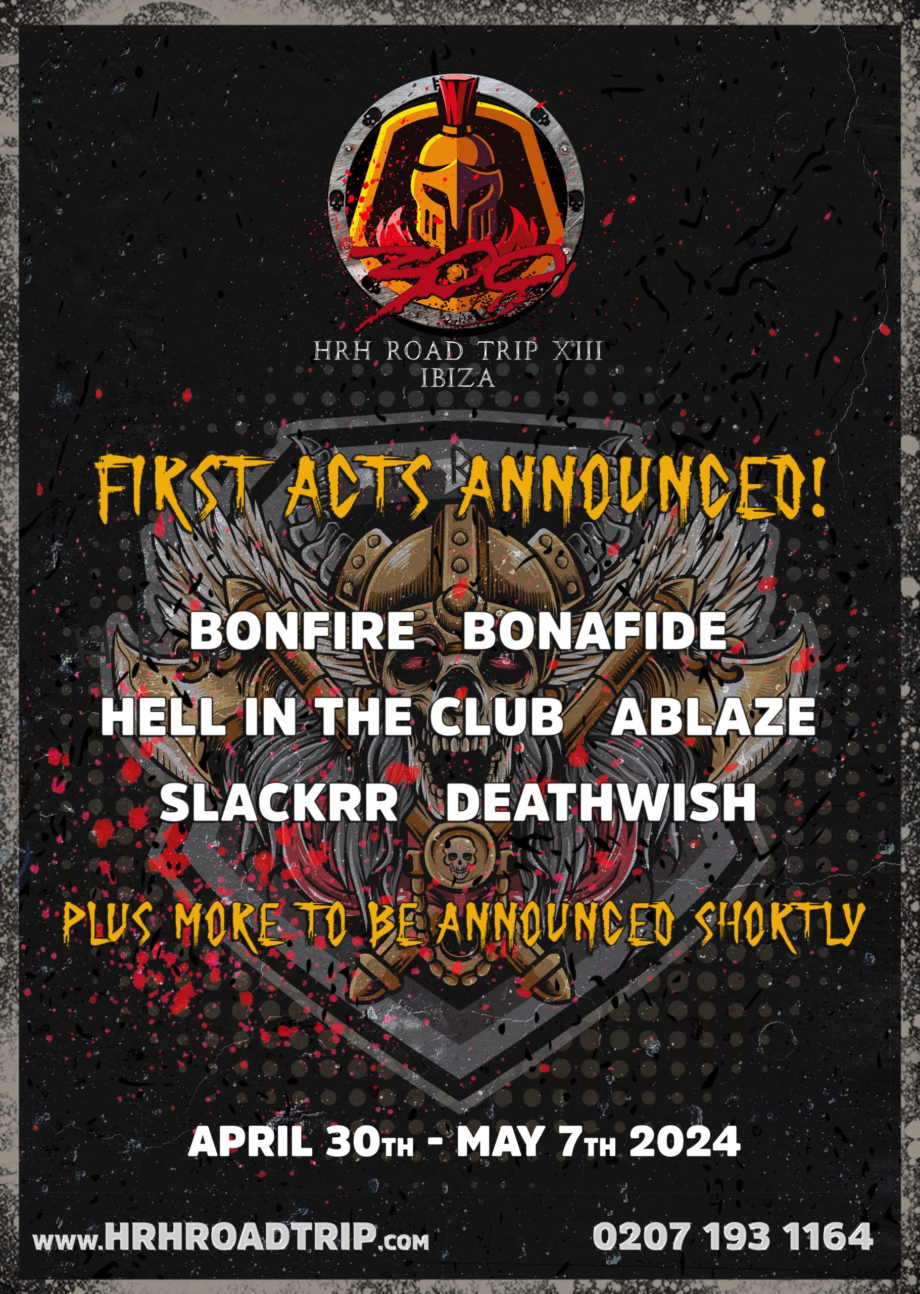 Line-Up – HRH Road Trip