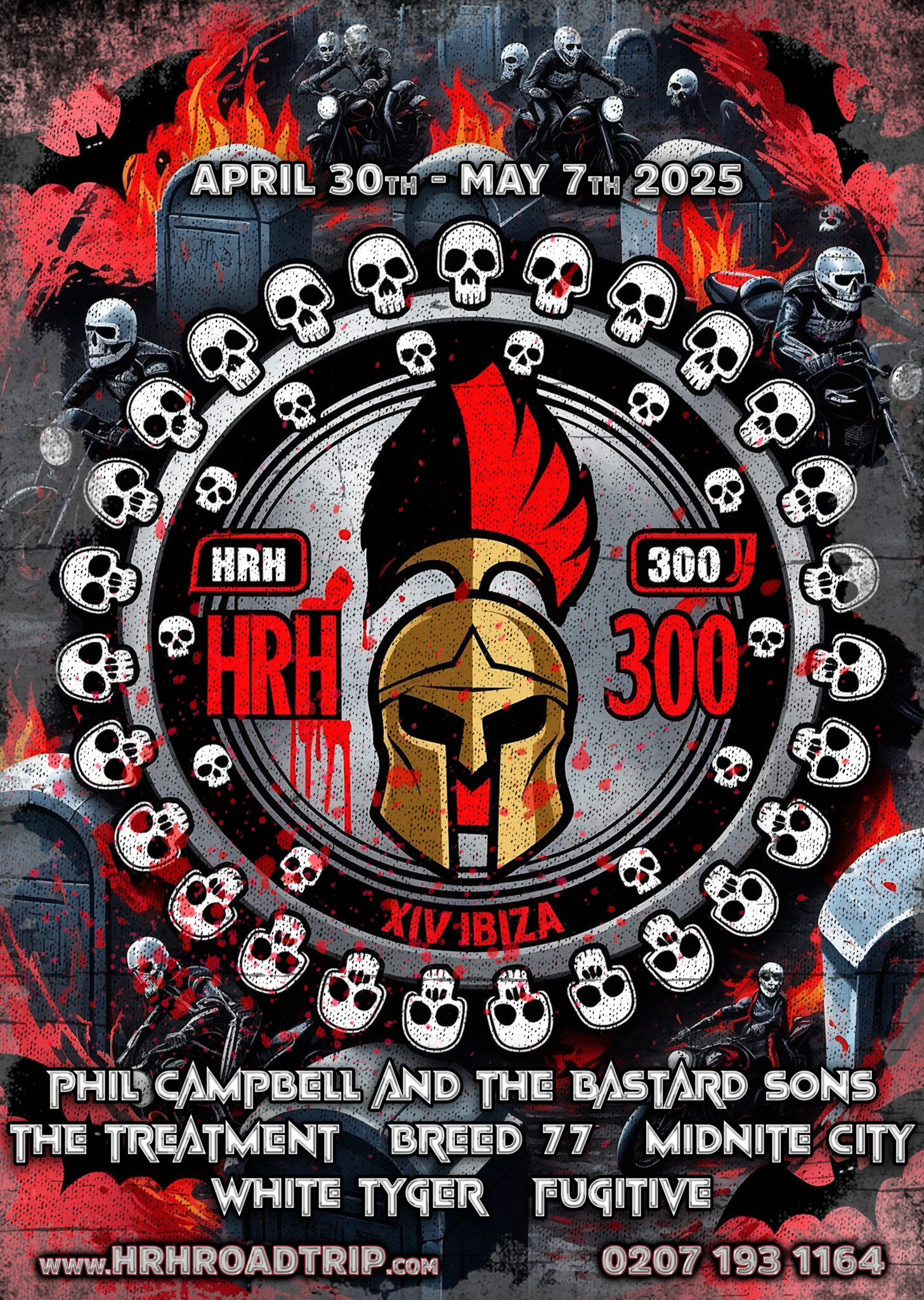 Line-Up – HRH Road Trip